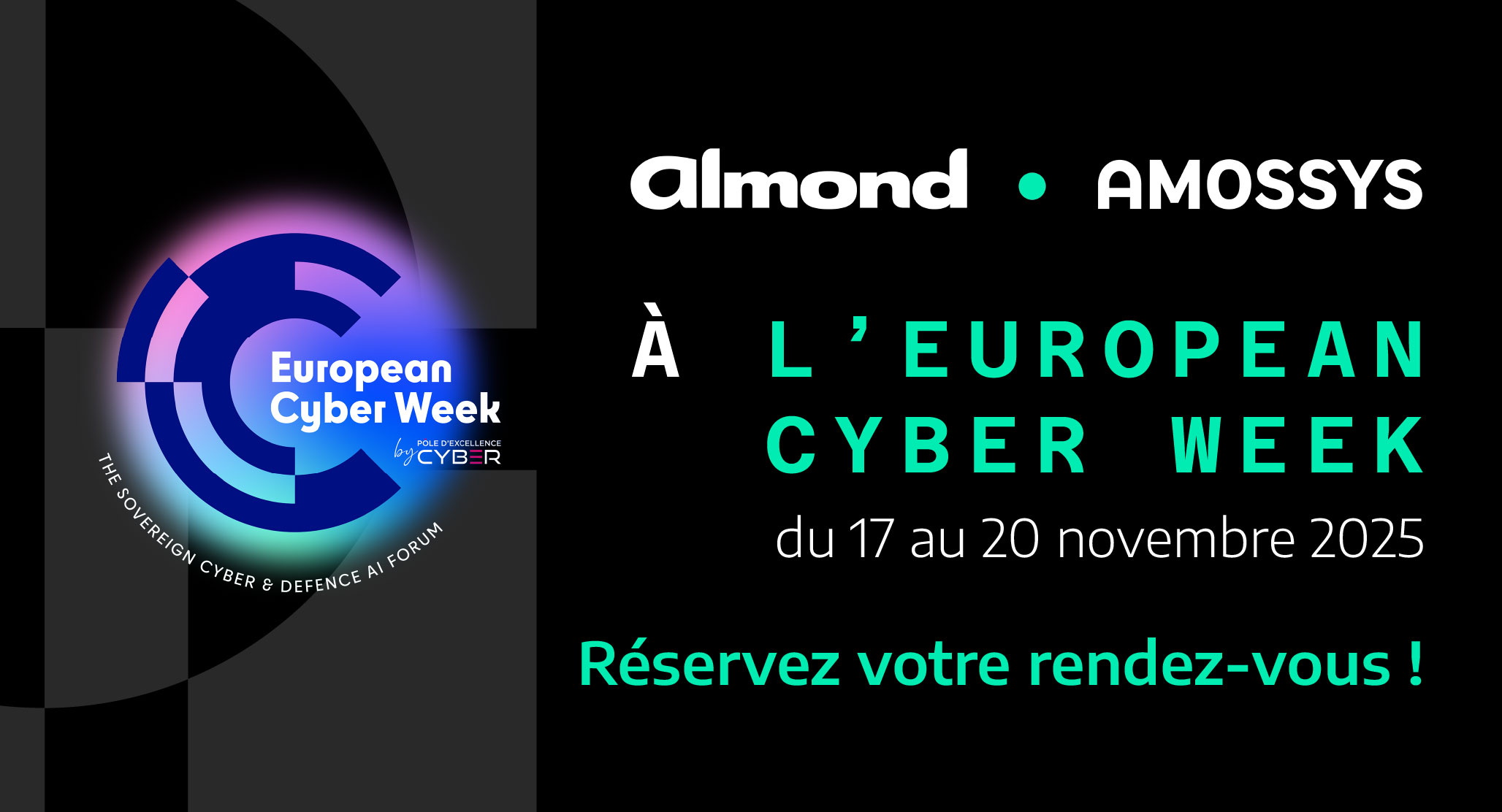 Rendez-vous à l'European Cyber Week 2025 ! - Almond