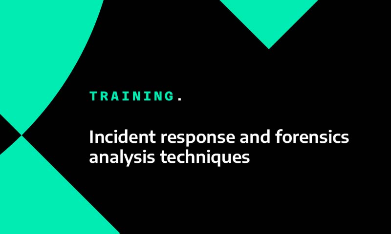 Incident response and forensics analysis techniques - Almond